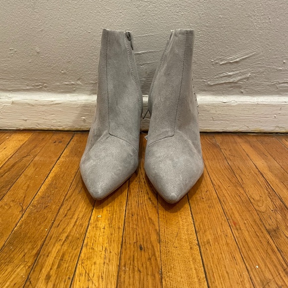 Shoes | Gray Booties | Poshmark